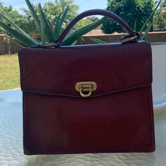 Texier | Bags | Texier Mini Brief Case Hand Bag | Poshmark